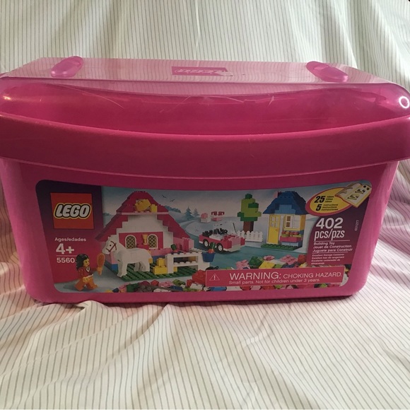 Lego | Toys | Lego Pink Brick Box 556 House Large Country Cottage Girls ...